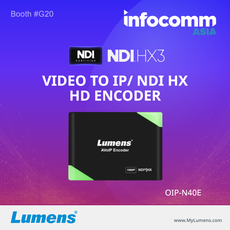 Lumens InfoComm Asia 2024 – Explore Technology Innovation with Lumens | Lumens